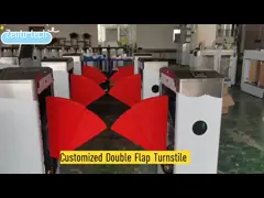 China Versatile Compatibility and Intelligent Management Flap Barrier Turnstile for Smooth Access for sale