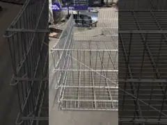 Galvanized Welded Gabion Mesh Retaining Wall - Anti-Rust Stone Fence