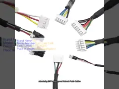 1m-20m langes LVDS-Kabel in Weiß/Blau/Schwarz/Grau/Gelb, hohe Geschwindigkeit und geringer Verbrauch für Netzwerkverbindungen, kundenspezifisches Kabeldesign