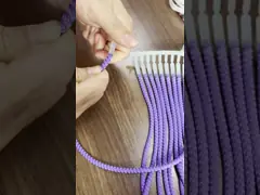 China Custom Polyester Draw Cord with Metal Tips for Hoodies Bags Shoes for sale