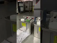 China YUTAI Stainless Steel 3kg Glue Capacity Per Jar Shoe Gift Bag Packing Glue Filling Machine With Two Gun for sale