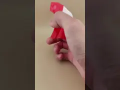 China PP Plastic Red and White Trigger Pump Sprayer K101-8 Chemical Solvent Resistant for Chemical Industry for sale