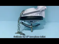 China Powerful Flushing 3 Inch Outlet Toilet Single Flush Valve With 3.5L/s Flushing Speed for sale