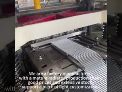 Excavator radiator oil cooler