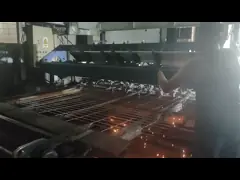How is galvanized dense mesh produced