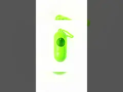 China Compostable Pet Waste Bag Carrier Holder Leak Proof Seal SGS Tested OEM Logo for sale