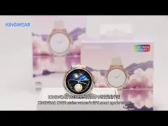 KW60A GPS Smartwatch esquisita resistente all'acqua Smartwatch femminile 1.2 pollici