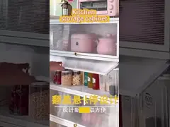 China Multi-Functional Floor-Standing kitchen metal pantry With 5-Layer Anti-Rust Coating for sale