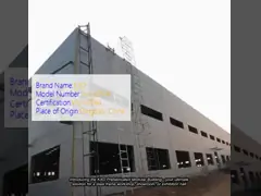 China Easy-to-Assemble and Affordable Prefabricated Modular Building for Steel Frame Workshop Show Room Exibition Hall for sale