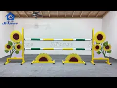 Customizable Horse Jumps Equipment Durable Pvc Steel Construction