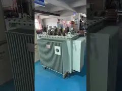 Transformador de potencia sumergido en aceite de tres fases de 11kv/800kVA