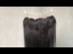 China High Quality 13*4 HD Swiss Lace Closure Straight Virgin Human Hair Lace Closure for sale