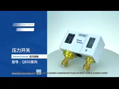 China IP44 Adjustable Pressure Switches Protecting Pump Compressor CE Approval for sale