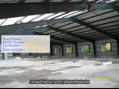 China Prefabricated Portal Framed H Section Column Steel Structure Earthquake Resistance for sale