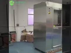 China LCD Screen Anti-Fingerprint Easy To Clean Stainless Steel Air Shower Room for sale