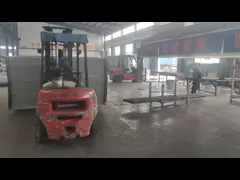 How is hot dip galvanized chain link fence produced