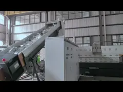 China BOPP Plastic Film Double Stage Single Screw Recycling Extruder Machine 100-1500kg/h Output with 26-37 L/D Ratio for sale