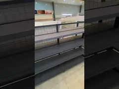 中国 プラスチック食料品店棚ODM調整可能な金属製ディスプレイラック（ショップ用） 販売のため