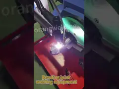 Flange elbow welding