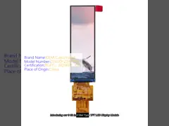 3.02 Inch Bar Type TFT LCD Display Module 170x560 with Driver Board