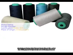 China Custom Color Polyester Sewing Thread 402 High Tenacity For Cloth In Any Color for sale