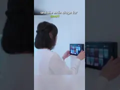 壁掛け 12 インチ アンドロイド タブレット POS システム Wifi 10 ポイントタッチスクリーン