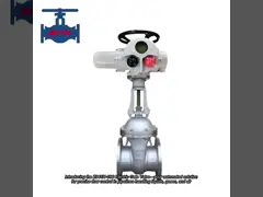 China Two Way Flow Z941H-16C Electric Gate Valve With 18 Months for sale
