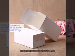 Corrugated Paper Cosmetic Packaging Box with Lamination Surface Finish