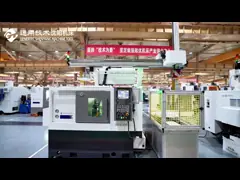 Linea di produzione automatizzata Alto rendimento carico e scarico automatico tornio CNC