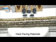 China 450mm Hardfacing YD Type CuZnNi Composite Welding Rods for sale