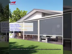 30% Openness Factor Zip Track Blinds for a Stylish and Modern Addition to Any Space