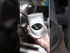 Stainless Steel Butt Welded Pipe Fittings Equal Tee