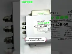 China Nominal Center Frequency 50/60Hz Industrial Single Phase Power Line Filter with Input Impedance 500VDC/100MOHM MIN for sale