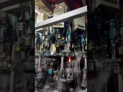 China Custom Glass Tableware Production Line with 30°-90° Shear Angle and 5 Bar Pneumatic Press for Wine Goblets for sale