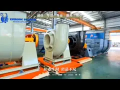 China Customer's Requirement ISO 9001 Certified Industrial Dust Collection Centrifugal Radial Fan With Explosion Proof Design for sale