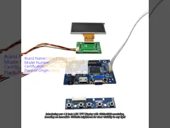 1920x1080 LCD TFT Display 4.3 Inch with Driver Board 1000nits Brightness