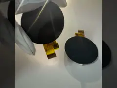 1.3inch IPS TFT 380cd/M2 Brightness ALL o’clock viewing angle  Circular Touch Lcd Display