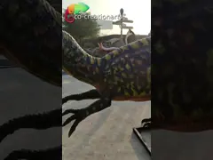 Customized Movements Jurassic Park Dinosaur Animatronic Baryonyx 5 Meters