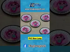 China The Three-Dimensional Shoe-Shaped Lamp Body Is Made Of Highly Transparent PVC Material, With A Built-In LED Soft Light Source, Which Has The Dual Functions Of Night Lighting And Trendy Play Ornaments. for sale