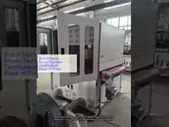 China Metal Oxide Wood Sanding Machine 630mm SS Metal Polishing Machine Polisher Deburring for sale