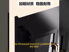 China Multi Functional Kitchen Mobile Storage Cabinet Anti Rust Treatment For Damp Environments And Resistant for sale