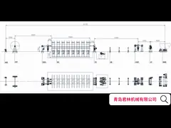 The partial display effect of the conveyor belt production line