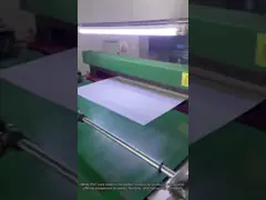 China Matte White PVC Core Sheet 295x485mm Size Vicat 72 Degree Surface Tension 38 Dynes for Bank Cards for sale