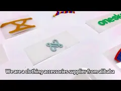 China High Quality Transfer 3D Heat Press Garment Label Silicone Badge Heat Transfer for Cloth for sale