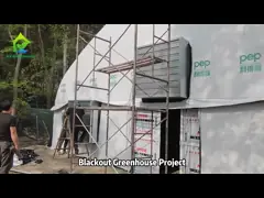 Blackout Light Deprivation Greenhouse Project