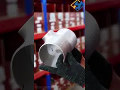 Pipeline Tee Fittings 304/316L Stainless Steel Seamless Butt Weld Design Reducing Types