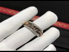 Stylish 18 Karat Gold Piaget Diamond Ring For Wedding / Engagement the diamond jewelry factory