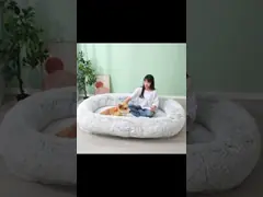 Removable Cover Rechargeable Noise-Canceling Cat Bed UL-Certified Sleep Tracking