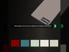 Watch: Bamboo Charcoal Wood Veneer Wall Panel 1220x2440mm Waterproof Fireproof Showcase