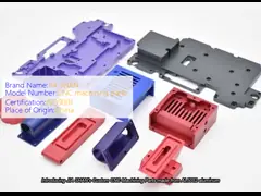 Custom CNC Machining Parts AL5052 Aluminum Machined Parts With Anodized Finish